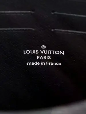 LOUIS VUITTON 2021-2026 Monogram Eclipse Graffiti Pochette Voyage Mm Clutch Bag
