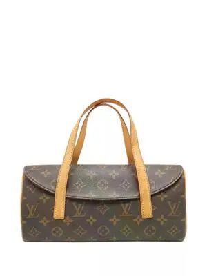 LOUIS VUITTON Monogram Sonatine Handbag - Brown