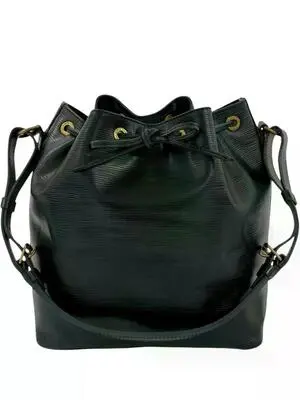 LOUIS VUITTON Epi Petit Noe Bucket Bag - Black