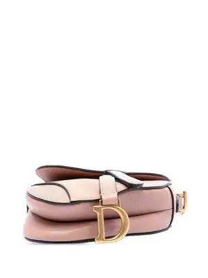 Dior 2021 Micro Goatskin Saddle Bag Satchel