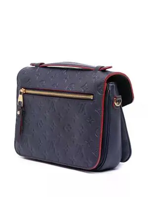 LOUIS VUITTON Monogram Empreinte Pochette Metis Satchel