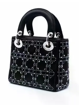 Dior Mini Lady Satchel - Black