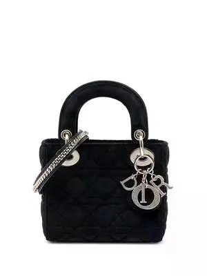 Dior Lady Mini Satchel - Black