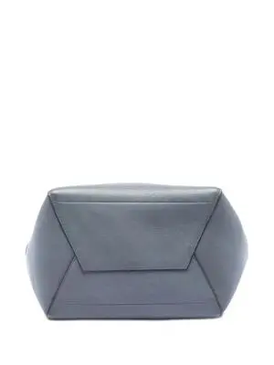 Celine Medium Leather Sangle Bucket Bag