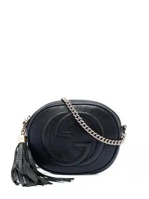 Gucci Soho Chain Crossbody Bag - Black