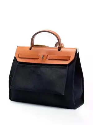 Hermès Toile Herbag Zip 31 Satchel