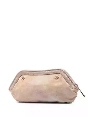 Burberry Suede Frame Crossbody Bag