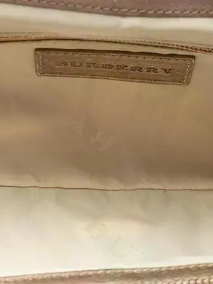 Burberry Suede Frame Crossbody Bag
