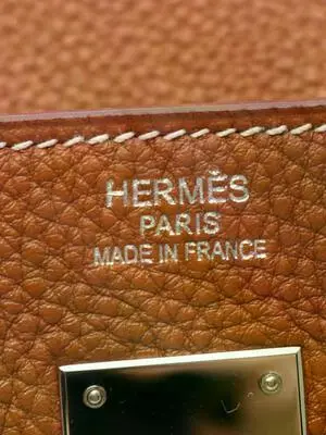Hermès 40cm Togo Birkin Retourne Handbag