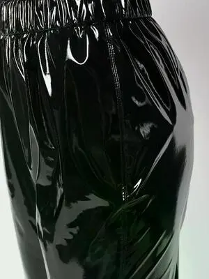 MSGM Shiny Effect Slim Fit Pants