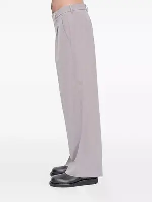 MAISON MARGIELA Stapled Pleated Wool Trousers