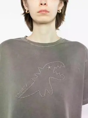 AGNES B. Dino Embroidered T-shirt