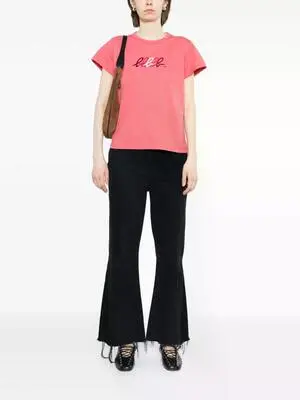 AGNES B. Embroidered Logo T-shirt