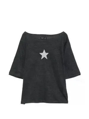 AGNES B. Star-print T-shirt