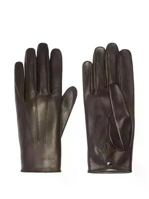 CAUSSE Oscar Leather Gloves - Brown