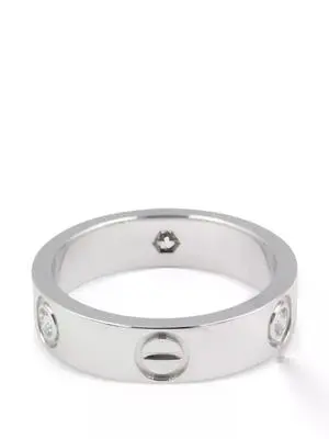 Cartier 18kt White Gold Love Diamond Ring