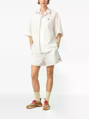 AMI Paris Cotton Arrow Short