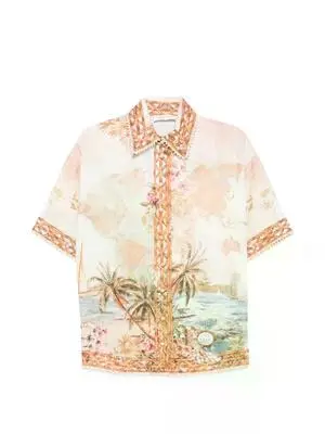 Zimmermann Mahon Print Shirt