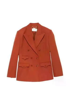 Zimmermann Luna Double-breasted Blazer