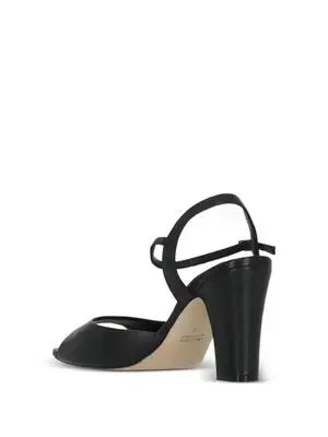 JULIE DEE Buckle-fastening Leather Sandals