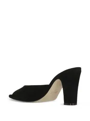 JULIE DEE Suede Heeled Sandals