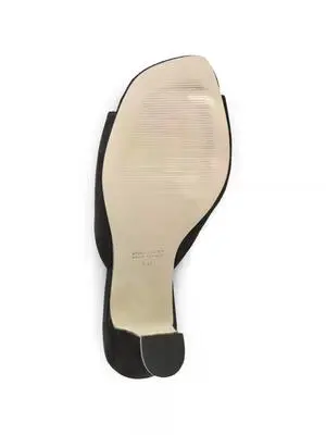 JULIE DEE Suede Heeled Sandals