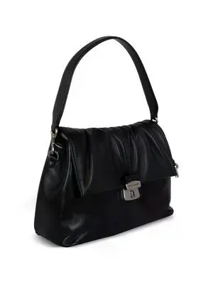 Marc Jacobs Ruched Leather Shoulder Bag