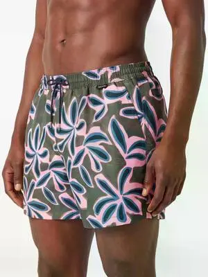 Paul Smith Abstract Palm Swim Shorts