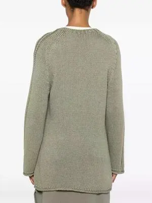 Our Legacy Shaker-stitch Knit Boat Neck Raglan Sleeve Top