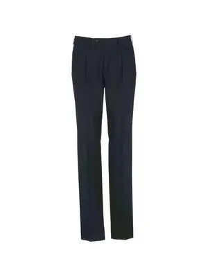 Incotex Pleated Straight-leg Trousers