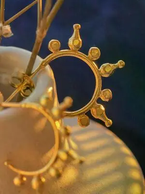 OTTOMAN HANDS Jale Hoop Earrings