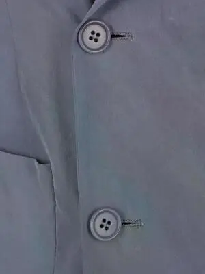 META CAMPANIA COLLECTIVE Double-breasted Silk Blazer