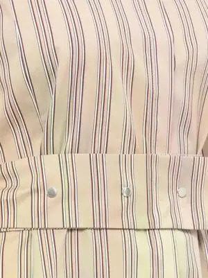Antonelli Firenze Striped Belted Shirt