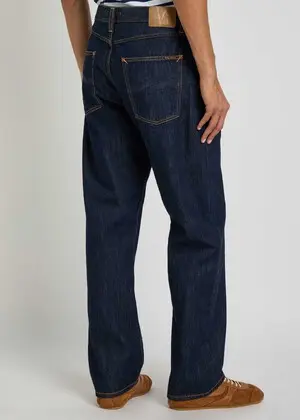 Nudie Jeans Rad Rufus Straight-leg Jeans - Indigo
