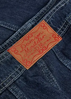 DAMSON MADDER Immy Panelled Denim Mini Dress