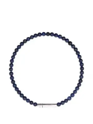 Le Gramme Lapis Lazuli Bead Bracelet