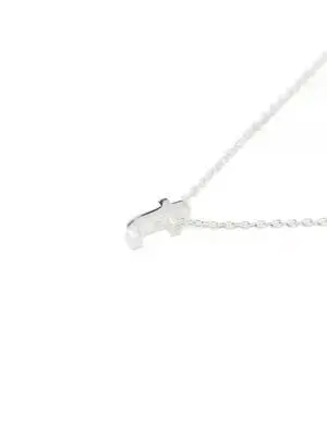 Le Gramme Alphabet Pendant Necklace