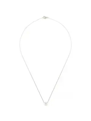 Le Gramme Alphabet Necklace - Silver