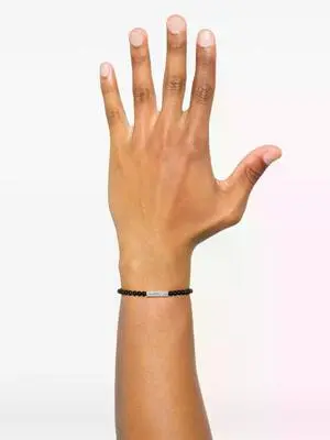 Le Gramme Onyx Beads Bracelet