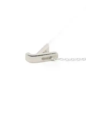 Le Gramme Alphabet Pendant Necklace