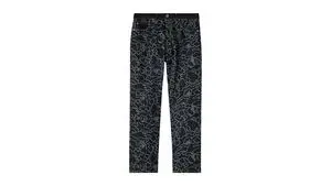 OVO X Bape Neon 1st Camo Denim Pant