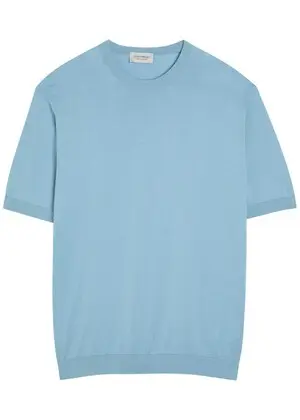 John Smedley Torin Fine-knit Cotton T-shirt