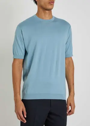 John Smedley Torin Fine-knit Cotton T-shirt