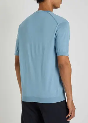 John Smedley Torin Fine-knit Cotton T-shirt