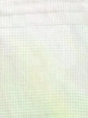 LARDINI Linen Prince Of Wales Check Trousers