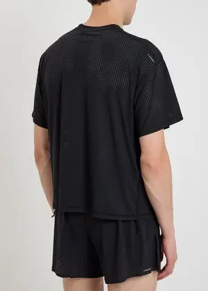 Satisfy Space-o Camouflage Perforated T-shirt
