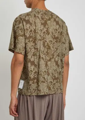 Satisfy Space-o Camouflage Stretch-jersey T-shirt - Multicoloured 1