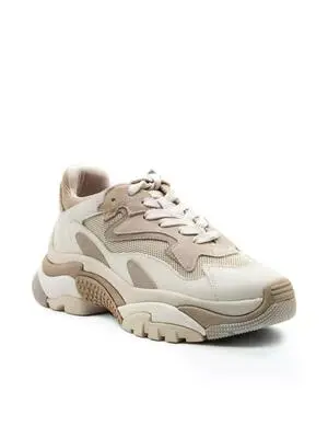 Ash Panelled Sneakers