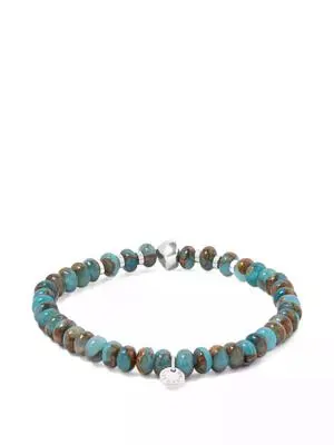 Tateossian Tone And Blue Jasper Beaded Bracelet