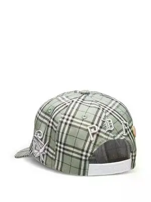 PDF Check-pattern Patch Baseball Cap
